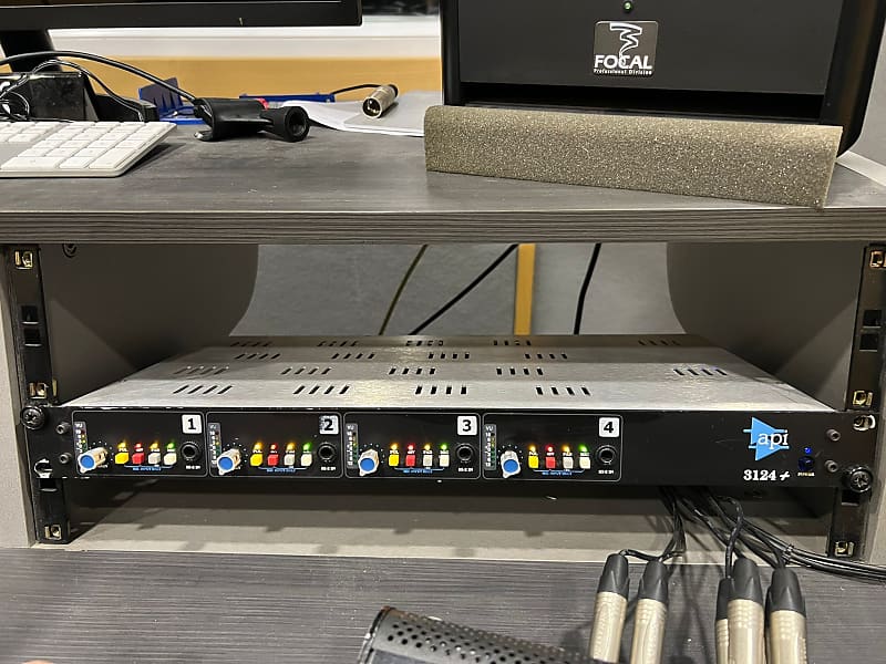 API PREAMPLIFICATORE API 3124+ 2002-2015 - nero | Reverb