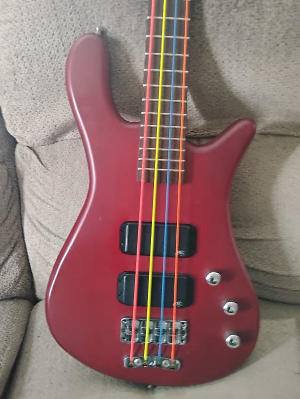 Warwick (Rock Bass) Streamer STD 2017 - Ruby Red Satin | Reverb