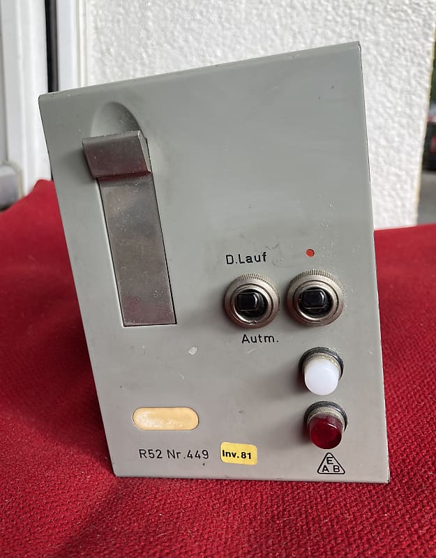 EAB RBT Magnetic Tape Player R52 Tape Loop (Maihak Siemens | Reverb UK