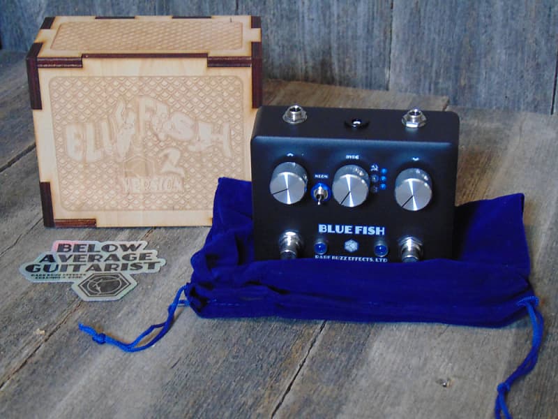 Rare Buzz Blue Fish 2 Fuzz Pedal 2021 | Reverb