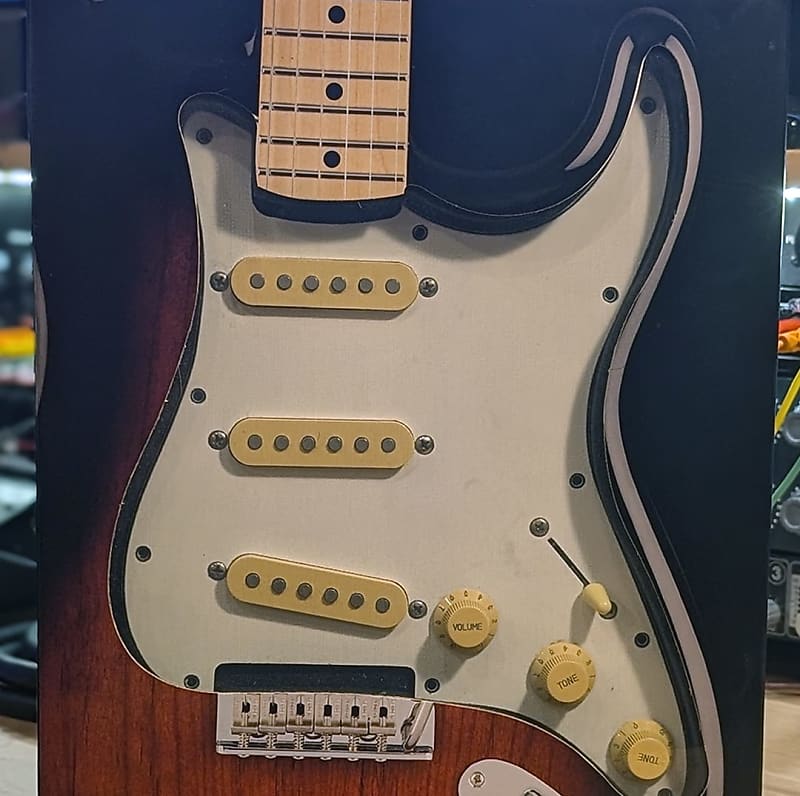 Fender Loaded Stratocaster Pick Guard 1994 - White | Reverb