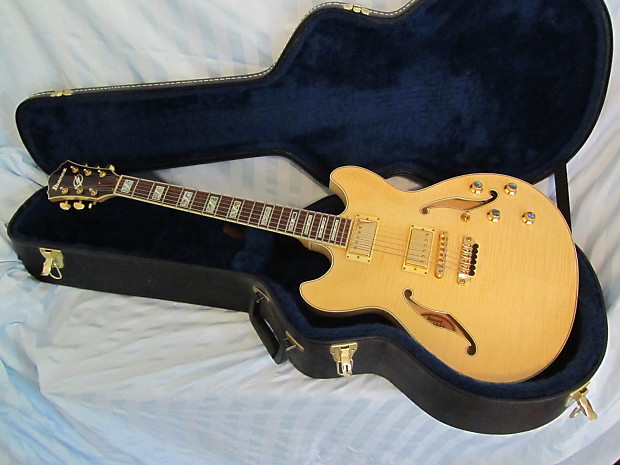 Ibanez AS103 Artcore Custom 2007 Natural / Blonde | Reverb