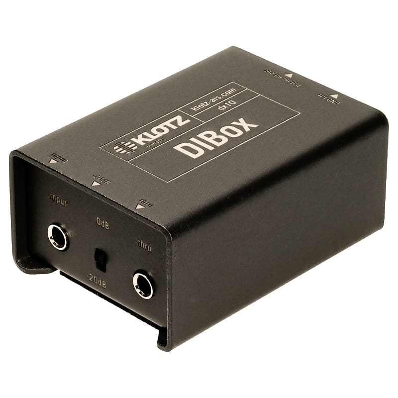 Klotz DX10 Passive DI-Box - DI Box | Reverb
