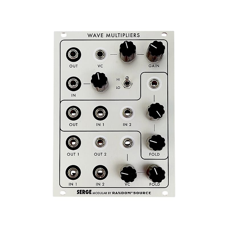 Serge Modular By Random Source Wave Multipliers Vcm Reverb