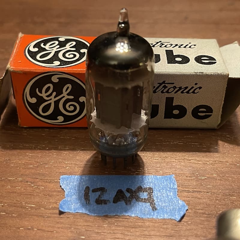 GE 12AX7 Preamp Tube (1960’s) UNDER 15 hours of use! | Reverb