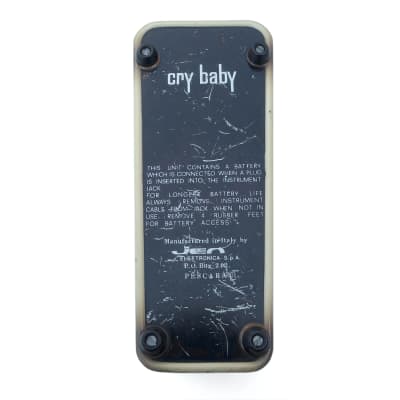 Vintage 70's Jen Cry Baby Wah - Red Fasel Early Classic | Reverb