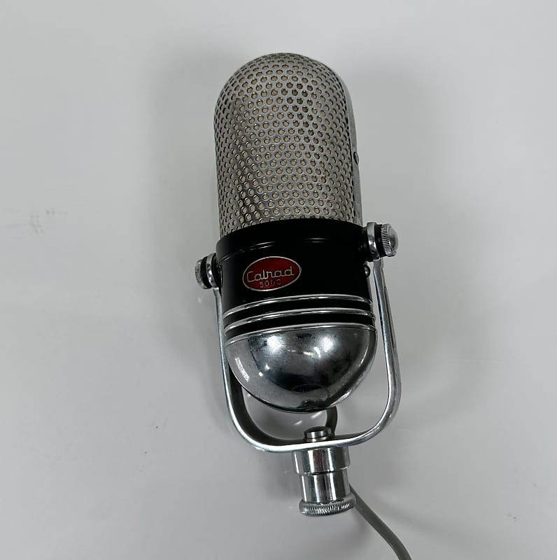 Vintage 1960's Calrad 500C Crystal Pill Microphone | Reverb
