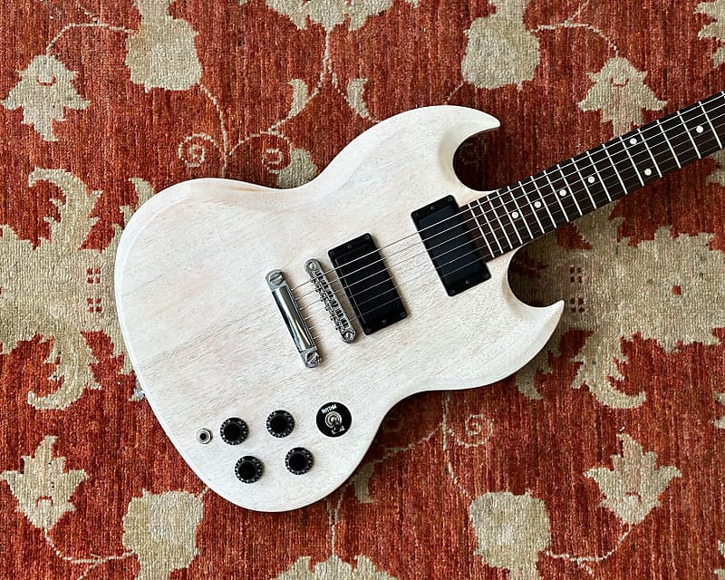 2013 Gibson SGJ - Trans. White | Reverb Canada