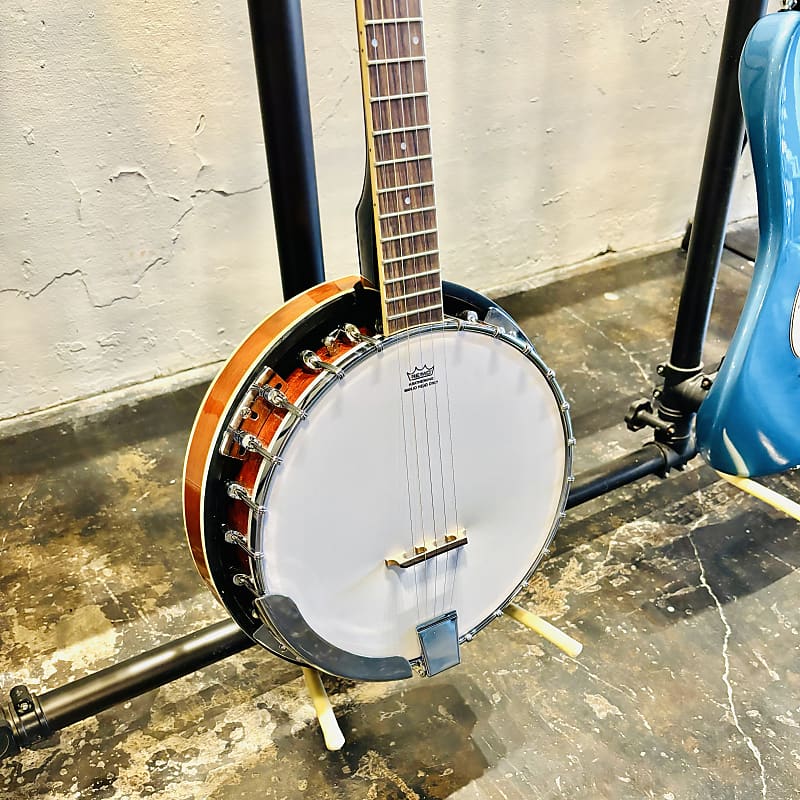 ADM Banjo Resonator - Comes with Gig Bag, Strap, Tuner - | Reverb