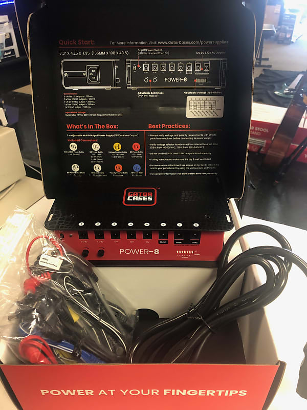 Gator Power-8 Multi-Output Power Supply | Reverb