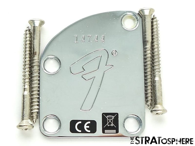 Fender Custom Shop American Custom Telecaster NOS NECK PLATE, | Reverb