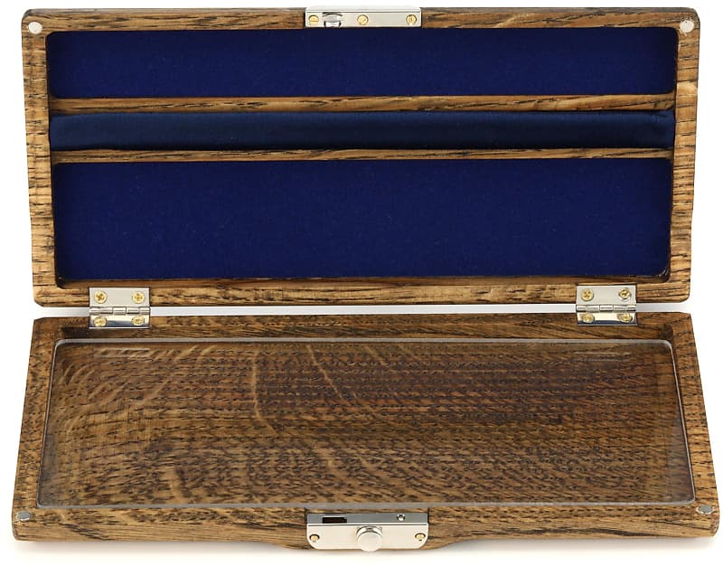 Reediano Bb Clarinet and Alto Saxophone Reed Case - Dark Oak | Reverb