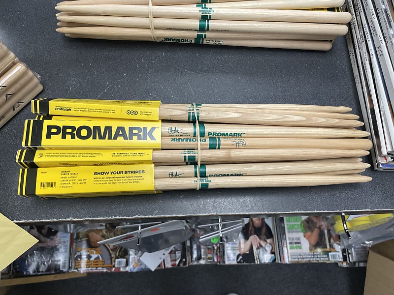 Promark Carter McClean signature sticks (12Pair) 2022 | Reverb