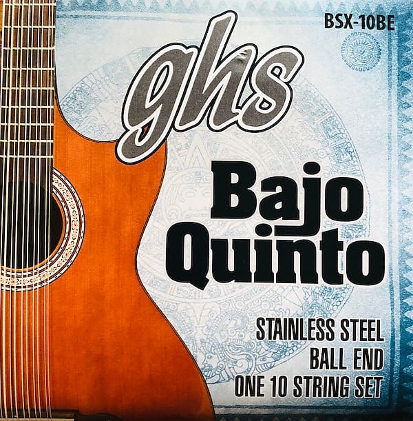 GHS Stainless Steel Bajo Quinto Strings; ball end | Reverb