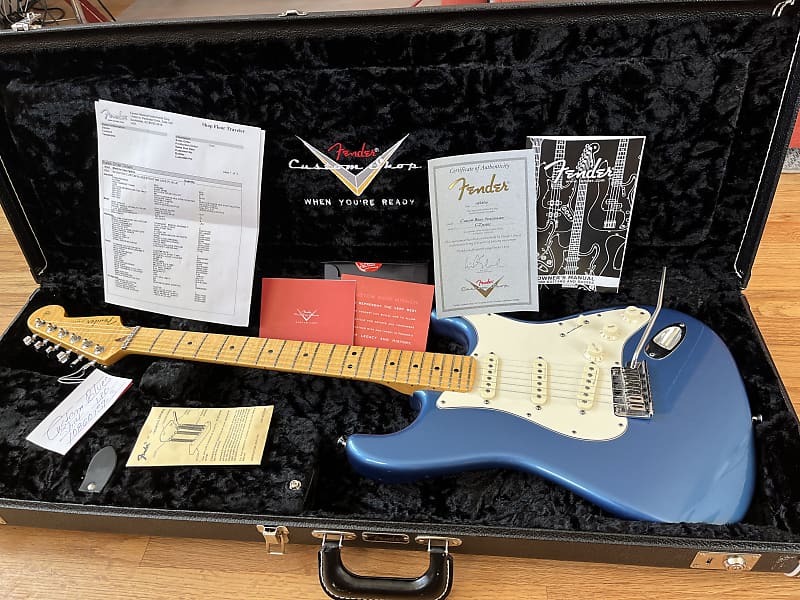 Fender Stratocaster Blues Strat Custom Shop 2010 - Lake | Reverb