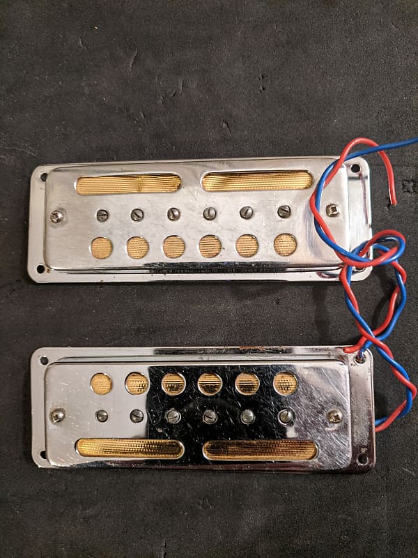 Teisco Gold Foil Pickups 1960s | Reverb
