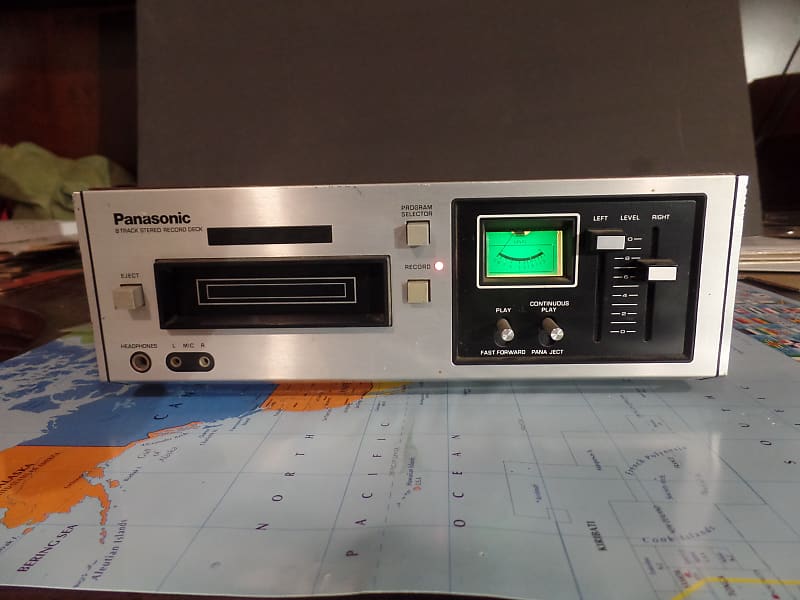Vintage Panasonic RS-805US Stereo 8 Track Recorder / Player | Reverb