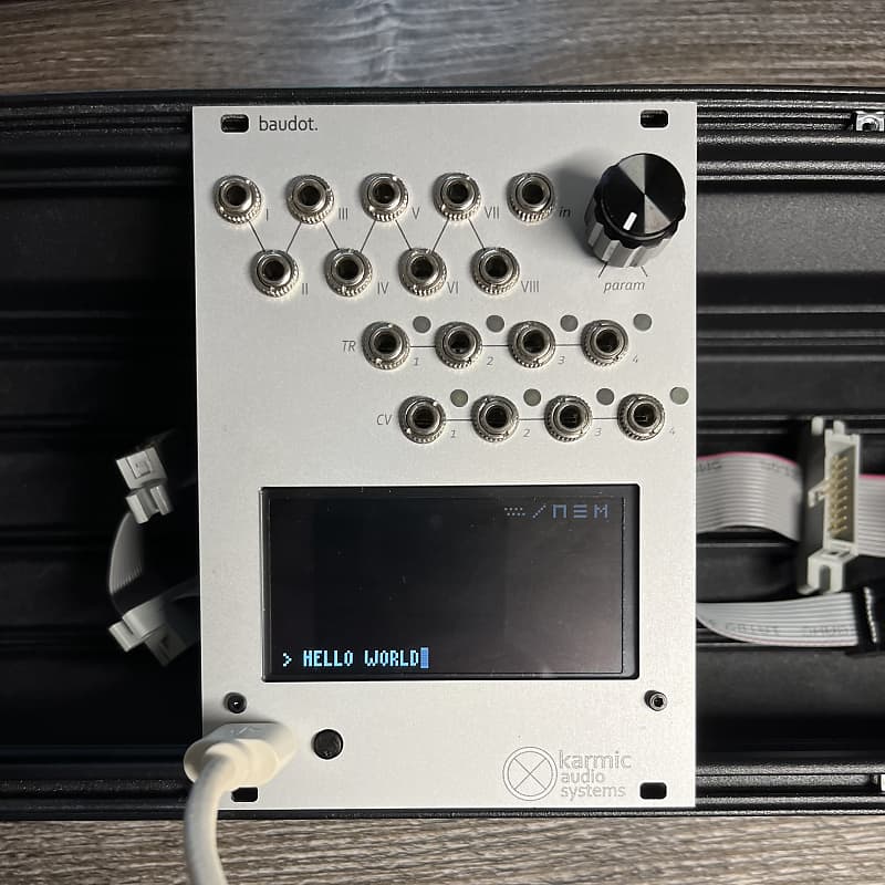 Teletype DIY Clone “Baudot.” - White Screen | Reverb