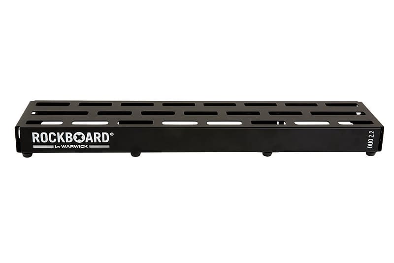 Rockboard DUO-2.2-B Pedalboard with Gig Bag | Reverb