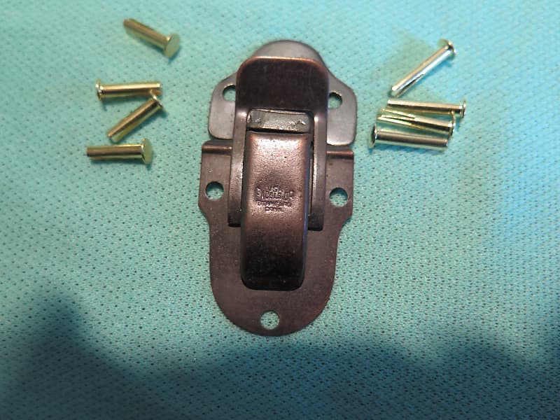 vintage Excelsior 1950's 1930's badge latch for Geib Stone | Reverb UK