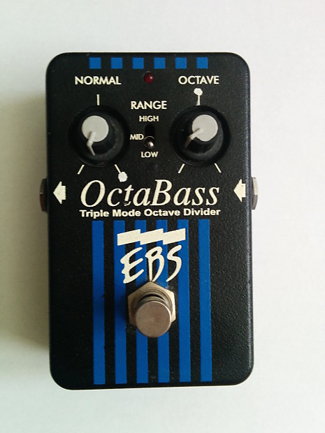 EBS OctaBass Triple Mode octave pedal | Reverb
