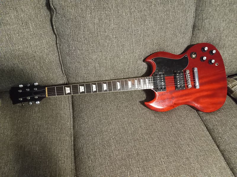 Custom Built SG style 2022 - Cherry | Reverb