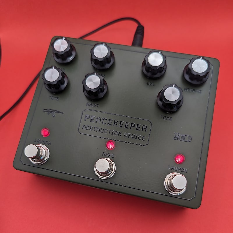 Happy Stomps Peacekeeper Destruction Device Fuzz | Reverb