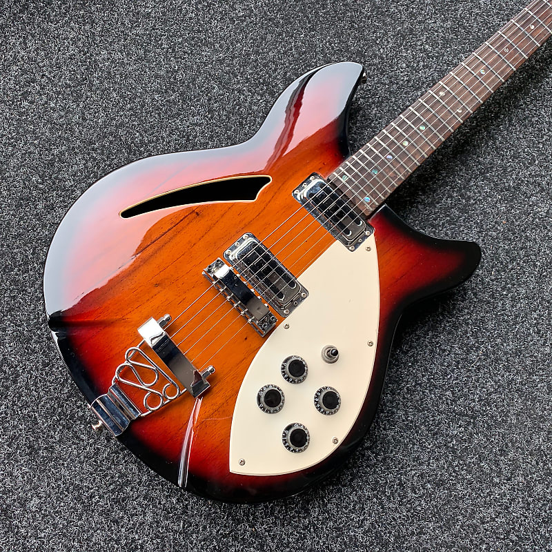 Mazeti 330 Semi Sunburst | Reverb