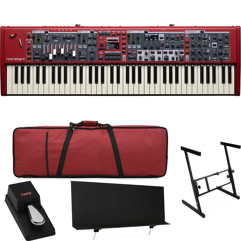 Nord Stage 4 Compact 73-key Stage Keyboard Stage Bundle | Reverb