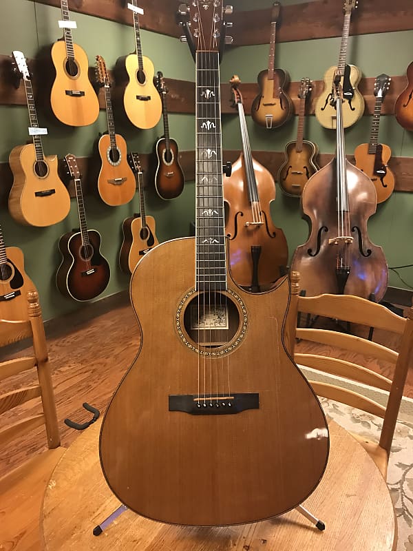 1994 Larrivee C-19 Irish Headstock Cedar Top Florentine Cut | Reverb
