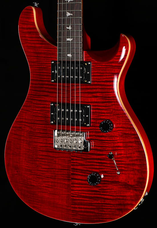 PRS SE Custom 24 Ruby (446) | Reverb