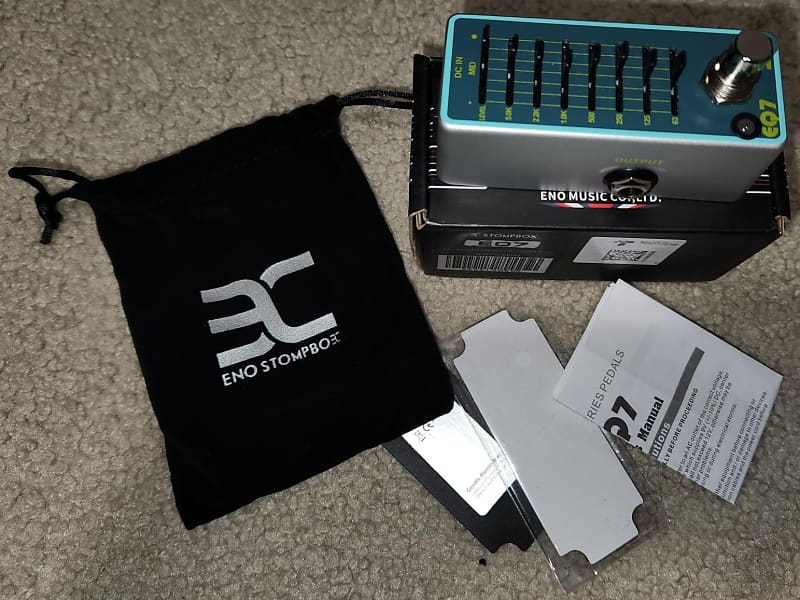 ENO MUSIC EX 7 Band EQ Equalizer Mini Guitar Pedal | Reverb