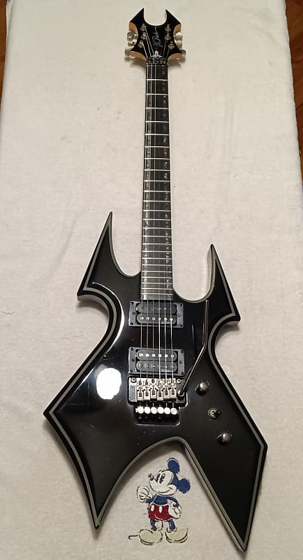 B.C. Rich Trace Warbeast - Black | Reverb