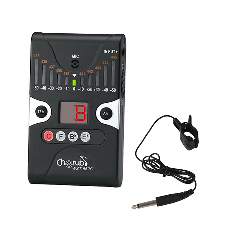 Cherub WST552C Tuner for wind instruments | Reverb