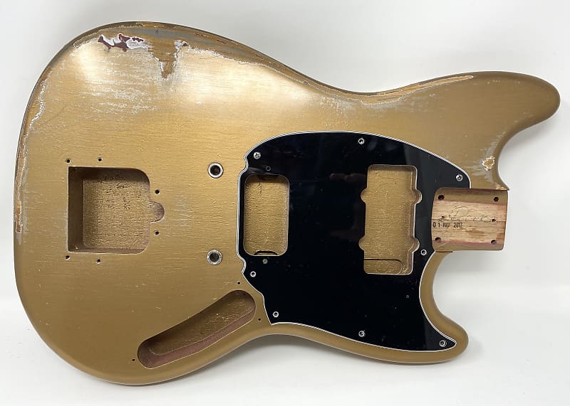 Fender Mustang Pro Relic Guitar Body by Pat Cross Australia | Reverb