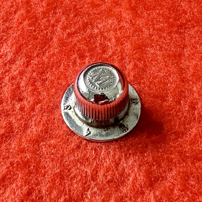 Mosrite Guitar Knobs 1960’s - Chrome original vintage USA | Reverb