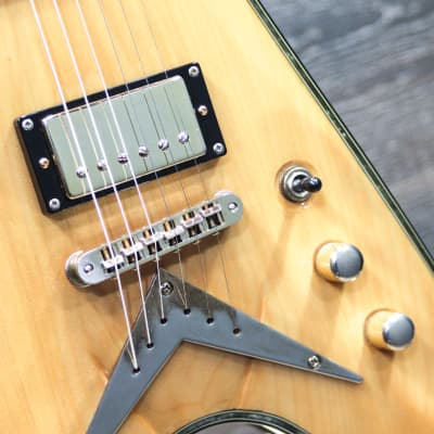 DBZ Guitars Cavallo AB Vintage Natural String Thru Electric | Reverb