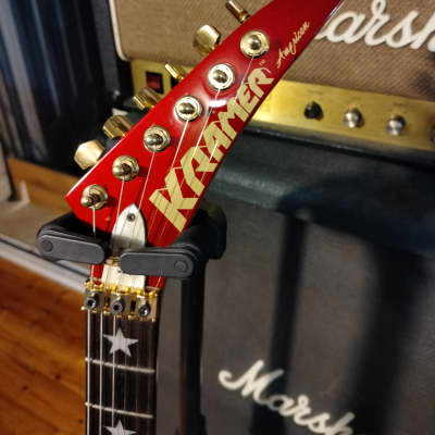 Kramer Rare Vintage Richie Sambora ''RS" 1987 - Candy Red | Reverb UK