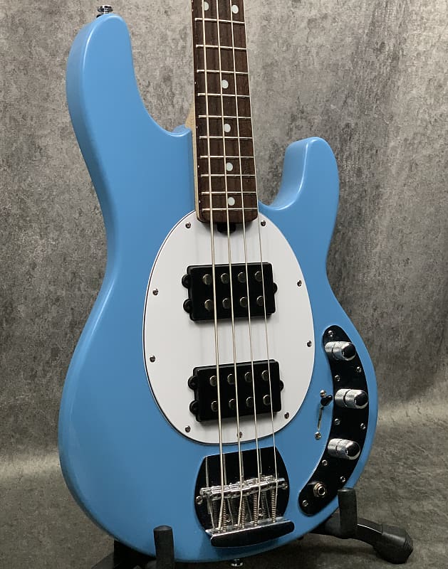 Sterling By Music Man Sting Ray 4HH Bass - Blue | Reverb
