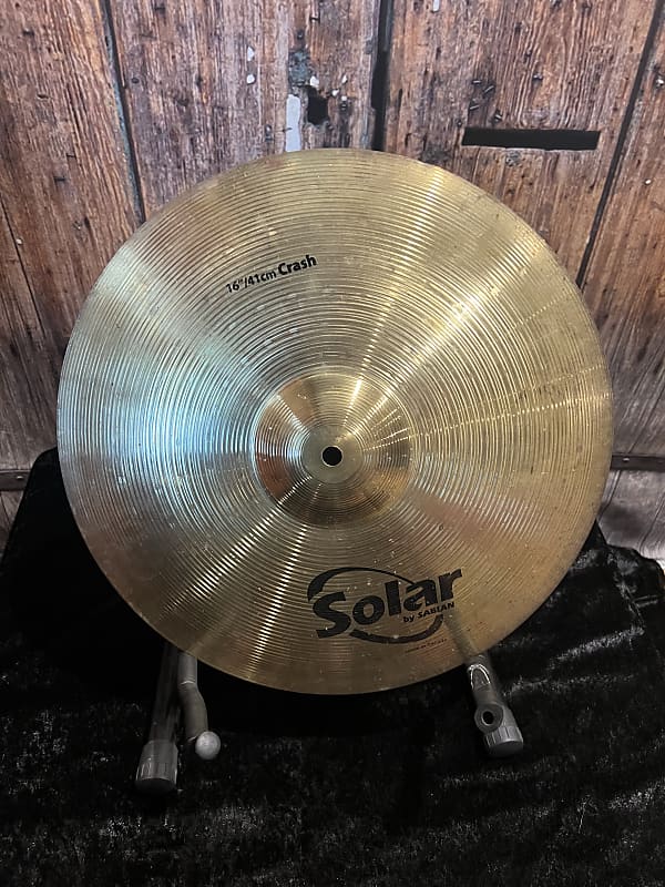 Sabian Solar 16” Crash - Good Condition | Reverb