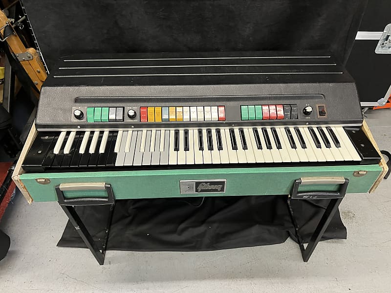 Gibson G101 organ Mid 1960s - Green | Reverb