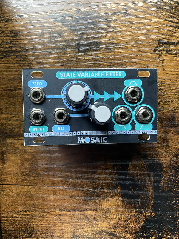 Mosaic State Variable Filter (Black) 2022 - black | Reverb
