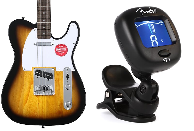 Squier Bullet Telecaster Electric Guitar - Brown Sunburst | Reverb