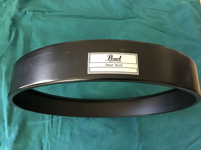 Pearl Free Floating Snare Satin Black Steel Shell Insert | Reverb