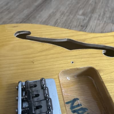 Fender Thinline Telecaster 72 Body MJT Nitro Finish | Reverb