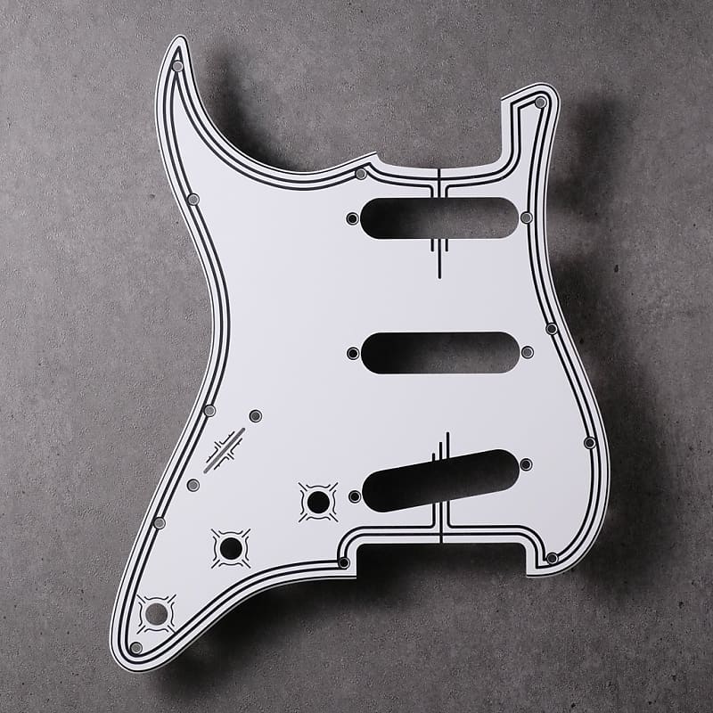 Streamline - Left-handed Stratocaster Pickguard - | Reverb