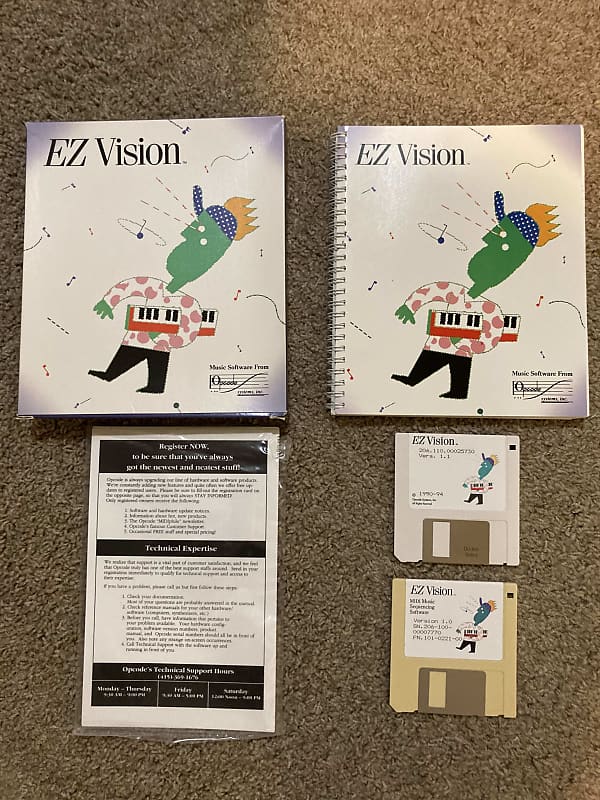 Opcode EZ Vision w/original box and manual, vintage 1990 | Reverb Opcode EZ Vision w/original box and manual, vintage 1990 | Reverb
