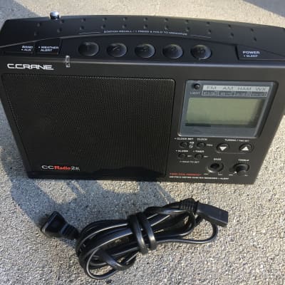C.Crane CC Radio 2E ~ Twin Coil Ferrite AM/FM/2-Meter HAM/WX | Reverb