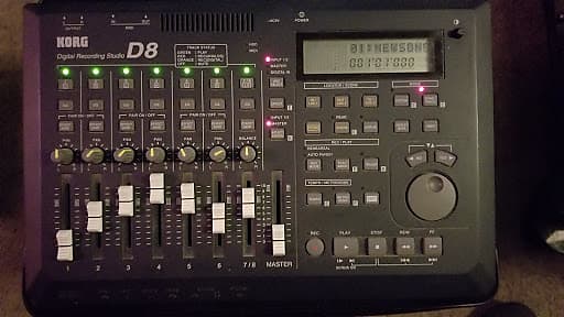Korg D8- Digital Recorder 1998 (w/ new hard drive installed, | Reverb