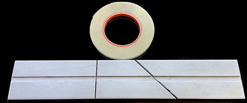 Cassette Aluminum Splicing Block plus 1/8" Splicing Tape | Reverb